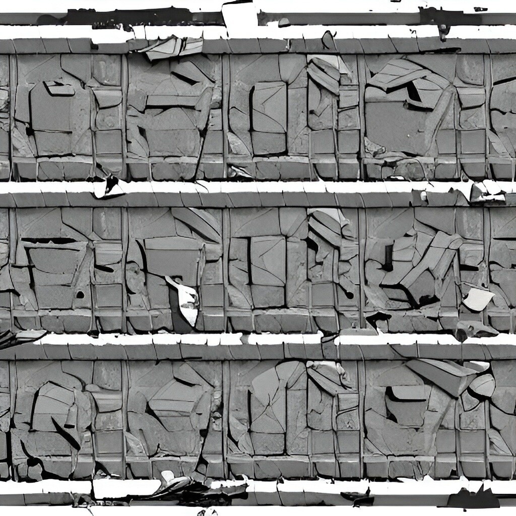 ArtStation - Destroyed facade building texture 291jpg wonder pack ...