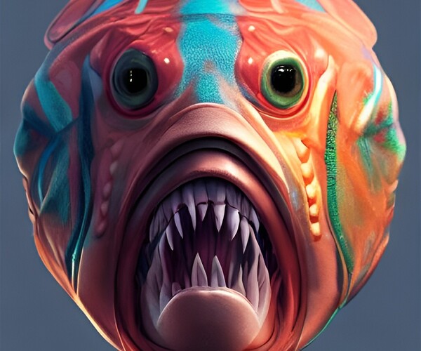 ArtStation - Fish Head 805jpg wonder pack | Artworks