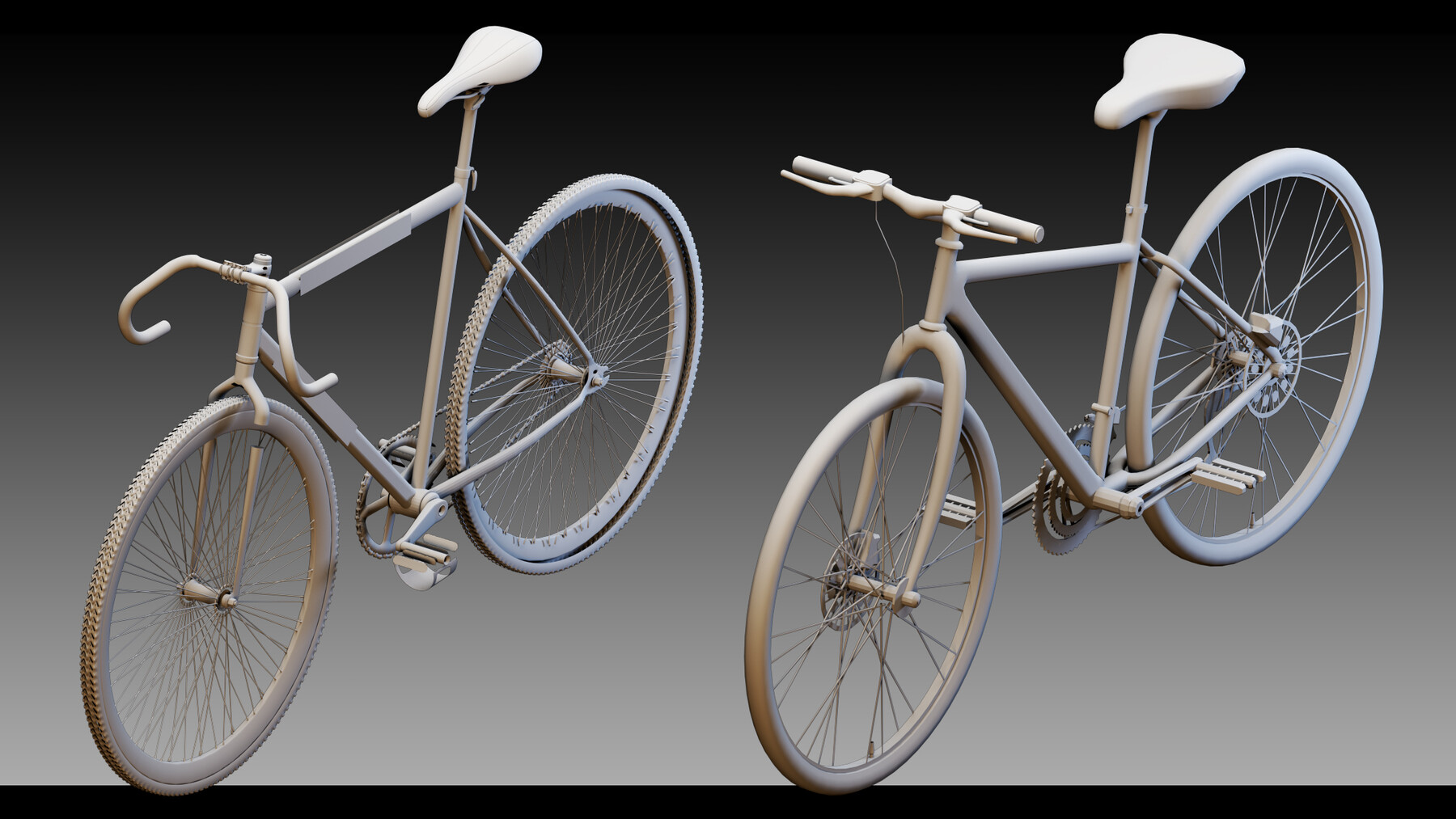 ArtStation - 40 Bicycles- Kitbash- High detail 3d models | Resources