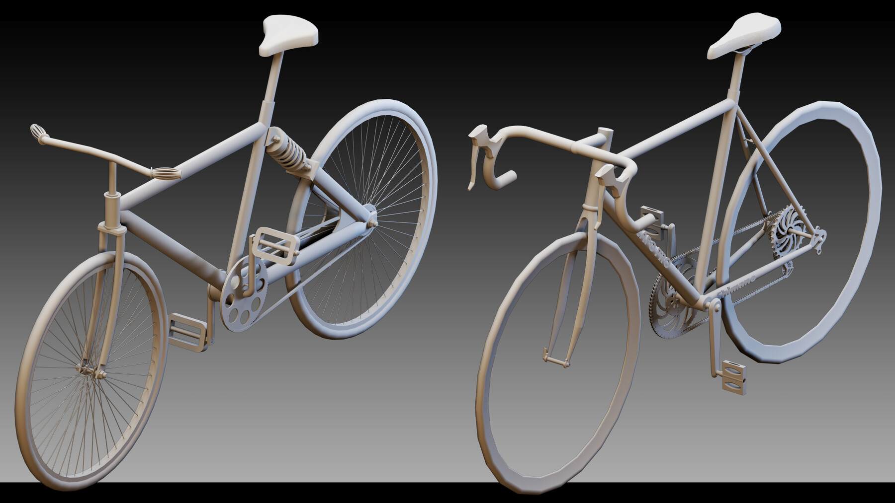 ArtStation - 40 Bicycles- Kitbash- High detail 3d models | Resources