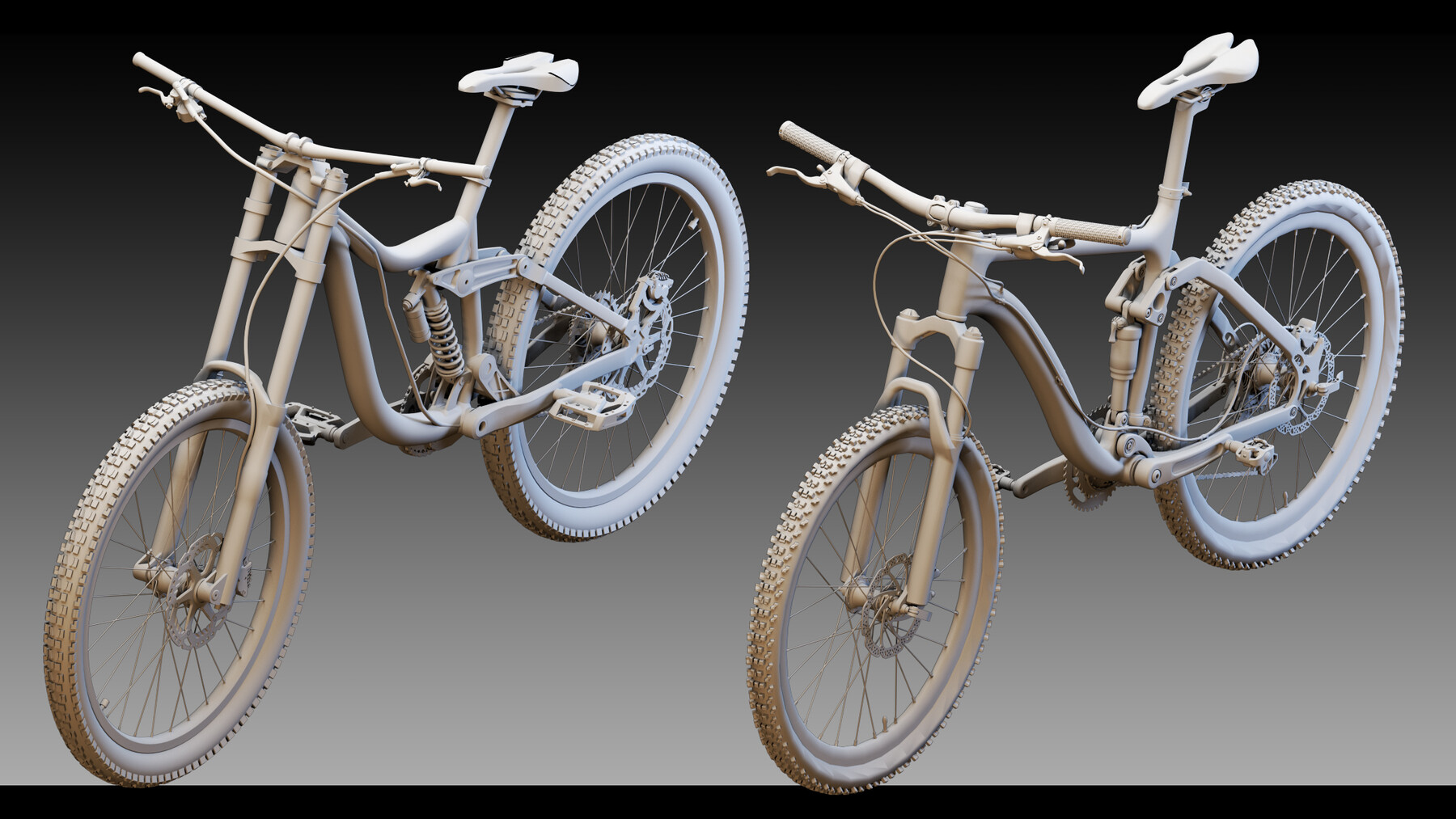ArtStation - 40 Bicycles- Kitbash- High detail 3d models | Resources