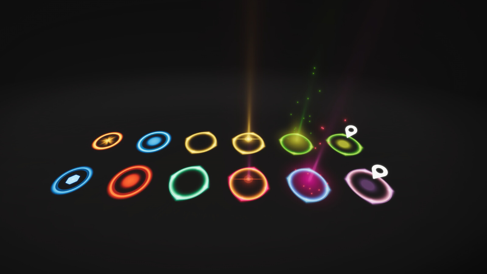 ArtStation - Click Effects & Ground Indicators | Game Assets