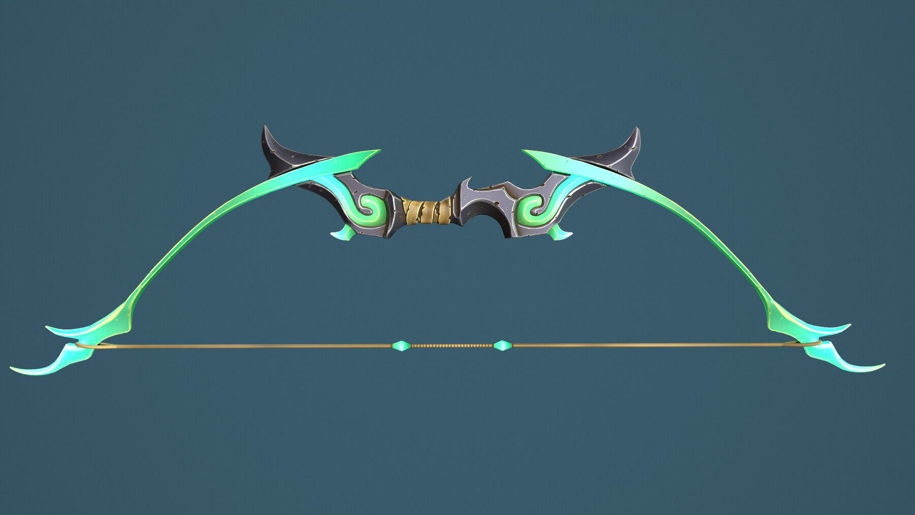 ArtStation - Snake bow and quiver | Game Assets