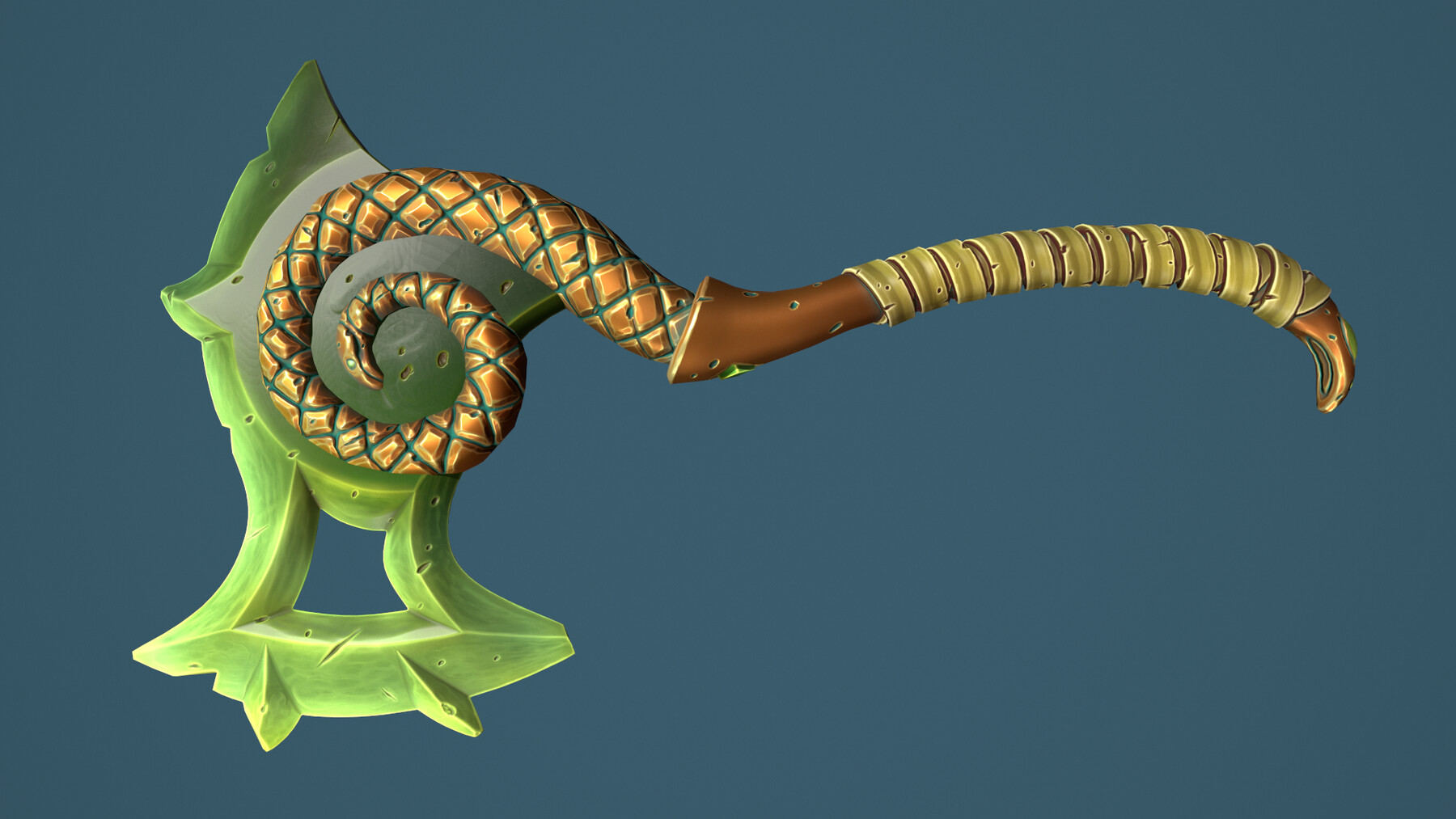 ArtStation - Snake axe | Game Assets