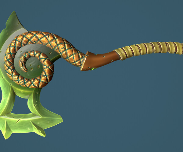 ArtStation - Snake axe | Game Assets
