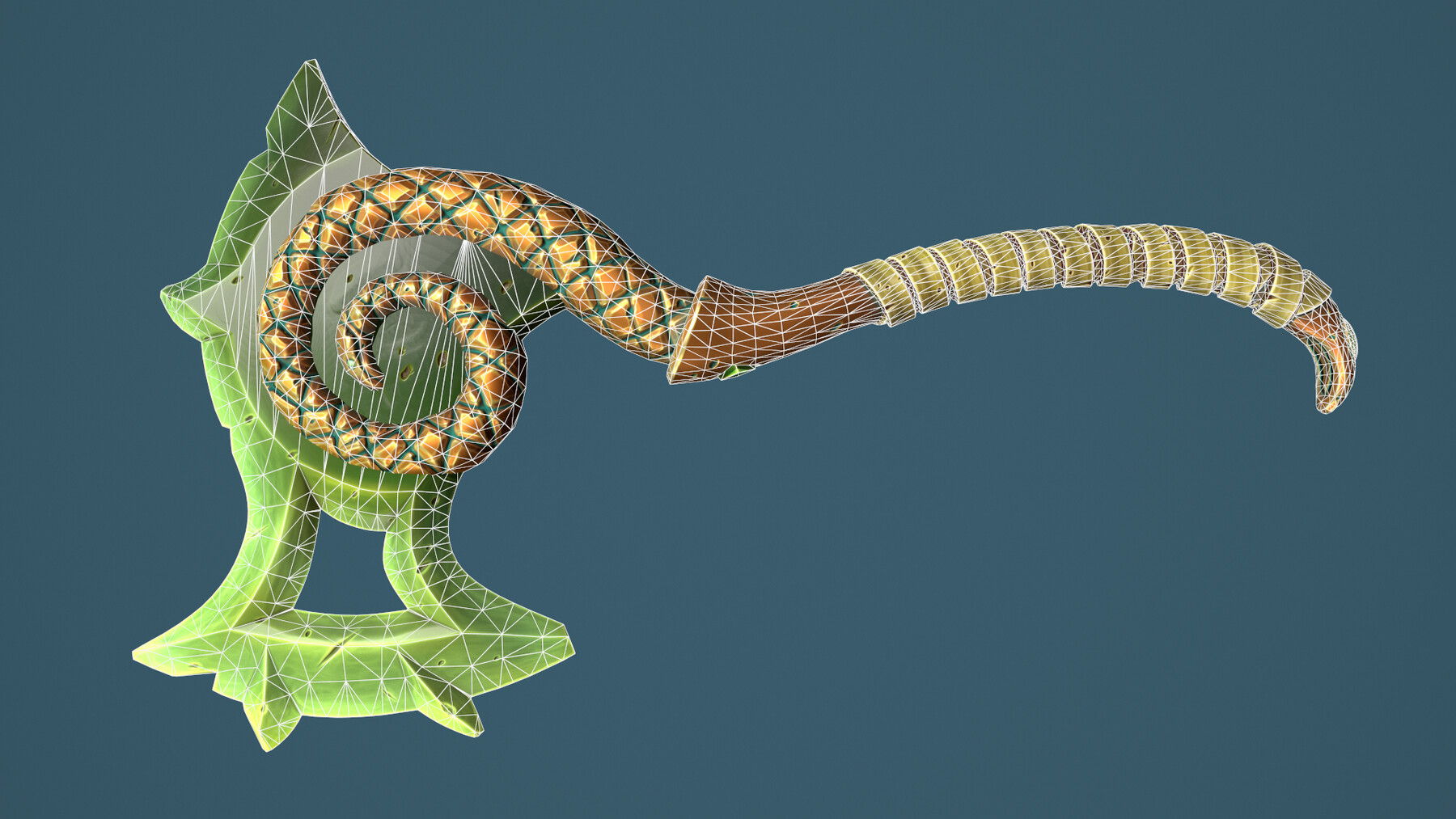 ArtStation - Snake axe | Game Assets