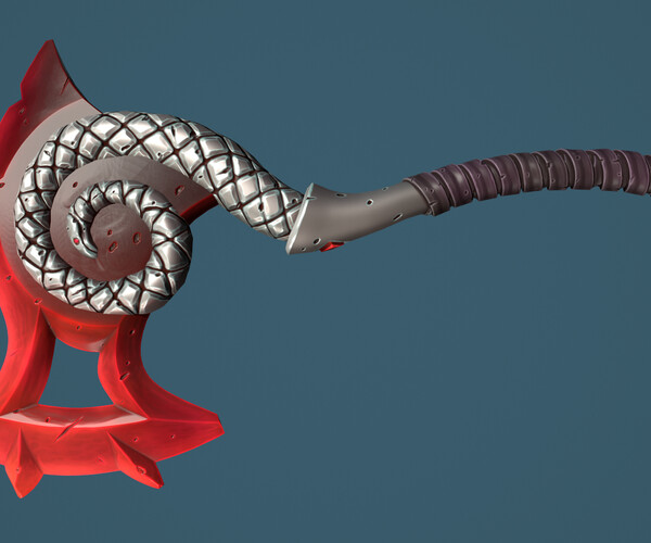 ArtStation - Snake axe | Game Assets