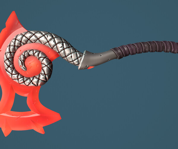 ArtStation - Snake axe | Game Assets