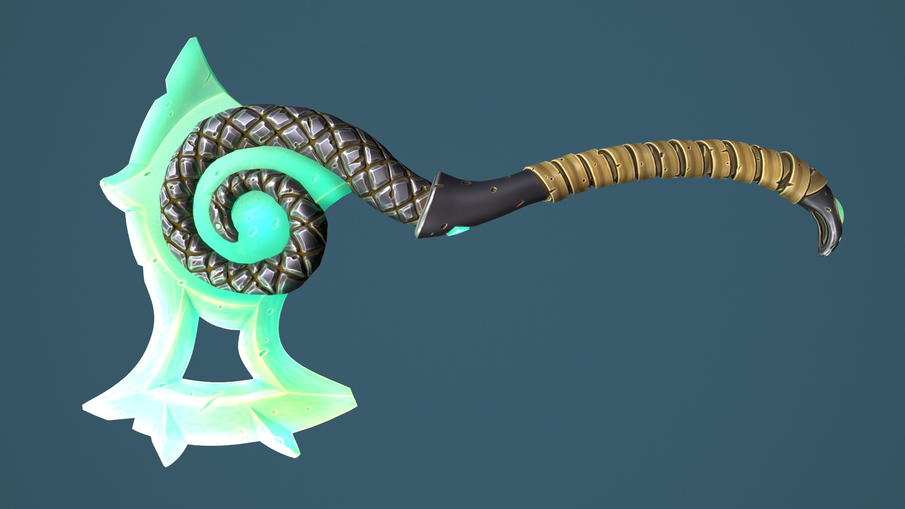 ArtStation - Snake axe | Game Assets