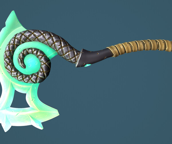 ArtStation - Snake axe | Game Assets