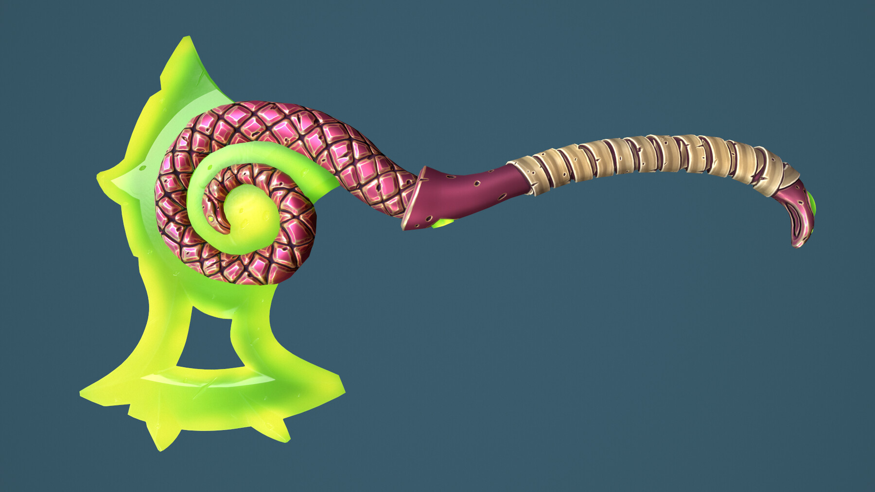 ArtStation - Snake axe | Game Assets