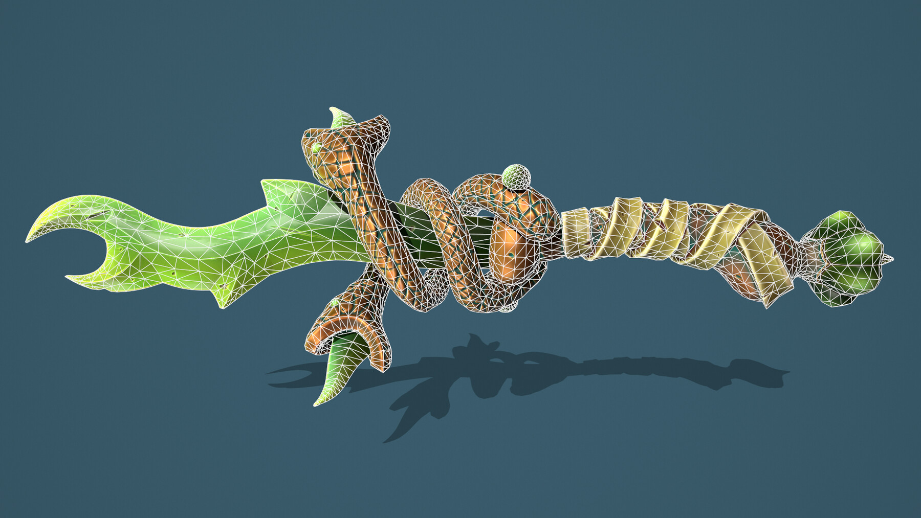 ArtStation - Snake Dagger | Game Assets