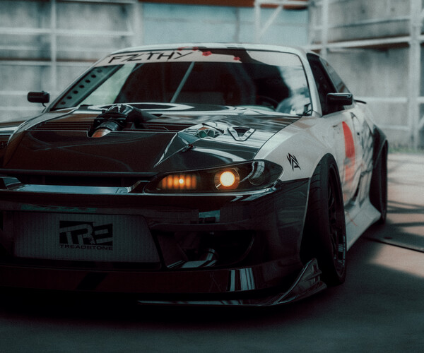 ArtStation - Nissan 240SX FormulaDrift | Artworks