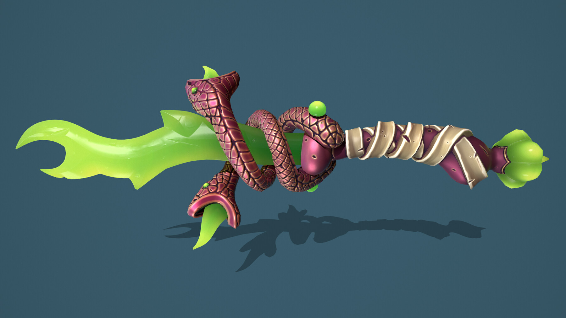 ArtStation - Snake Dagger | Game Assets