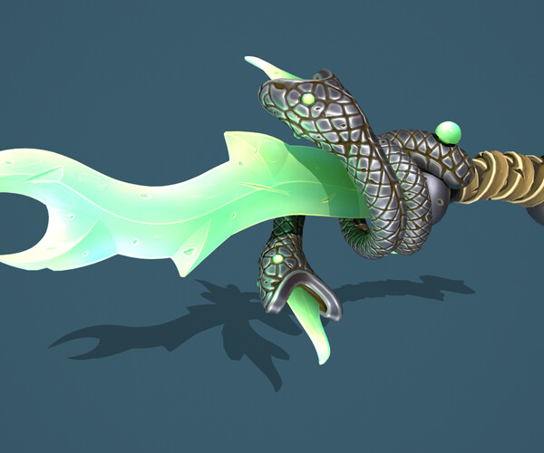 ArtStation - Snake Dagger | Game Assets