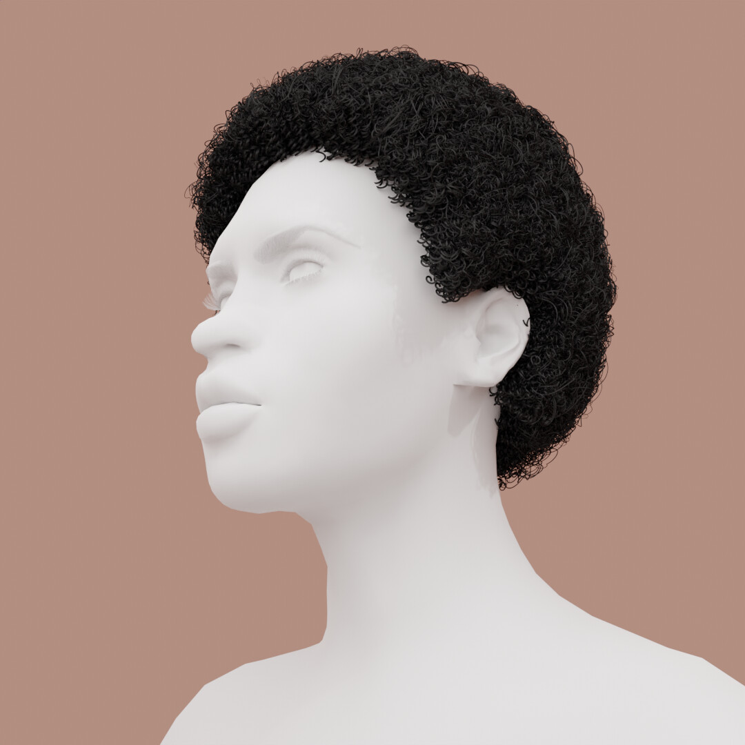 Mini Afro With Taper