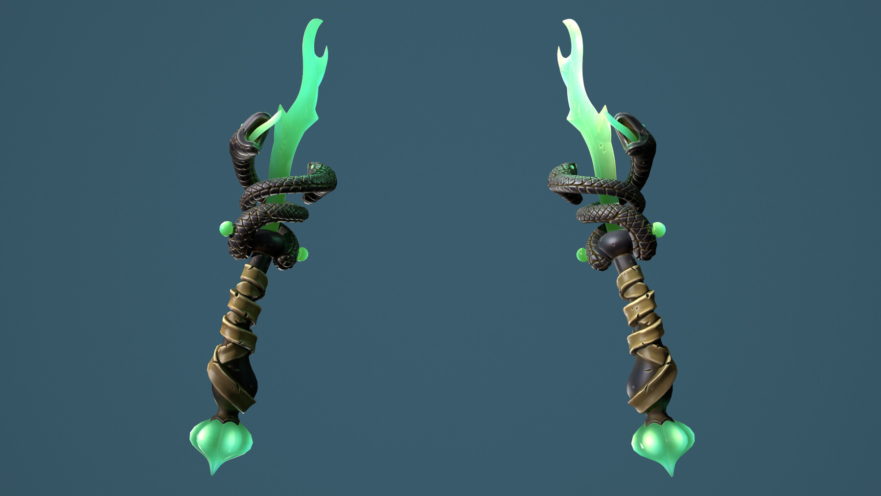 ArtStation - Snake Dagger | Game Assets