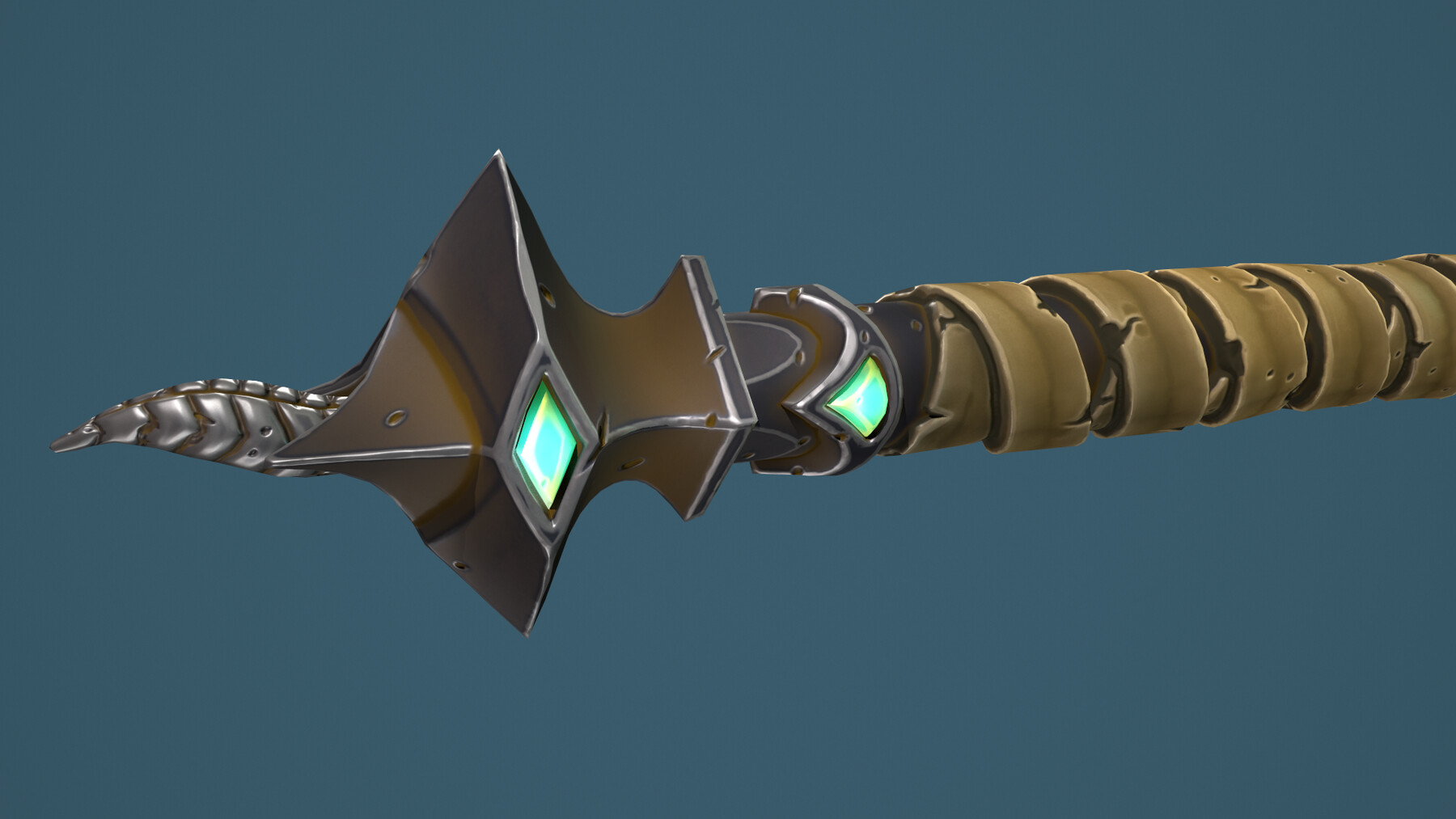 ArtStation - Snake battle hammer | Game Assets