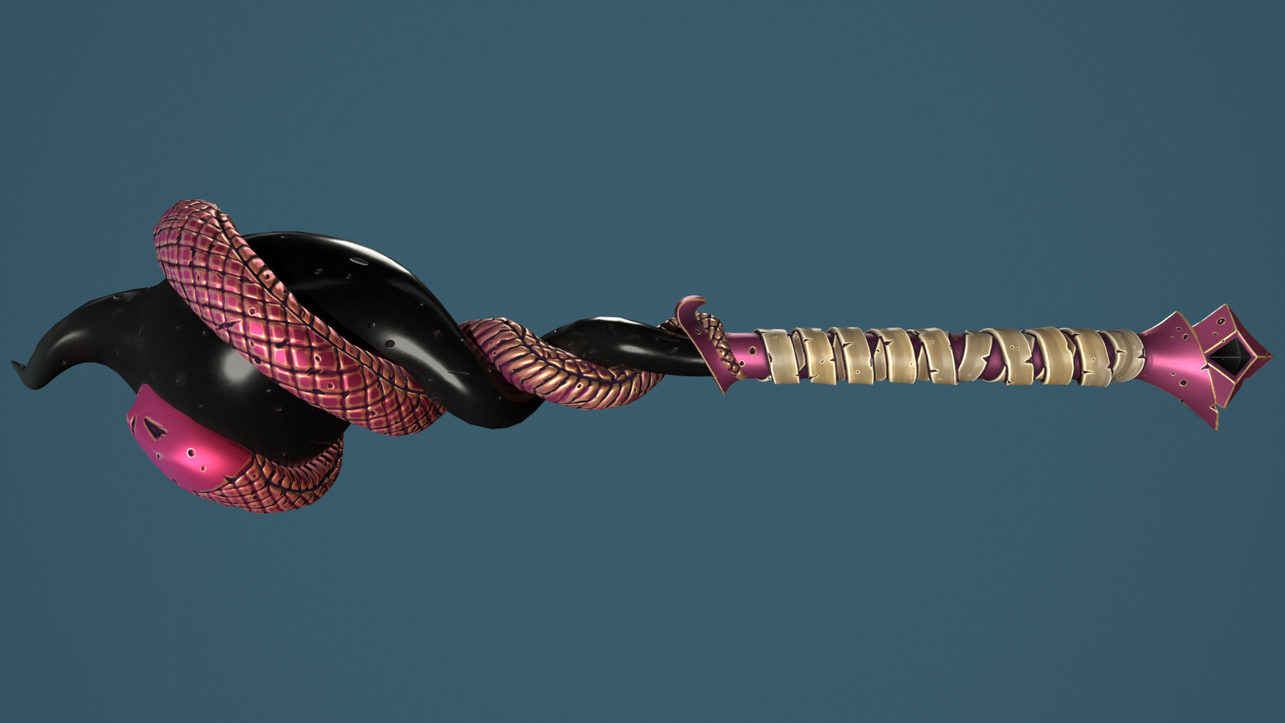 ArtStation - Snake mace | Game Assets