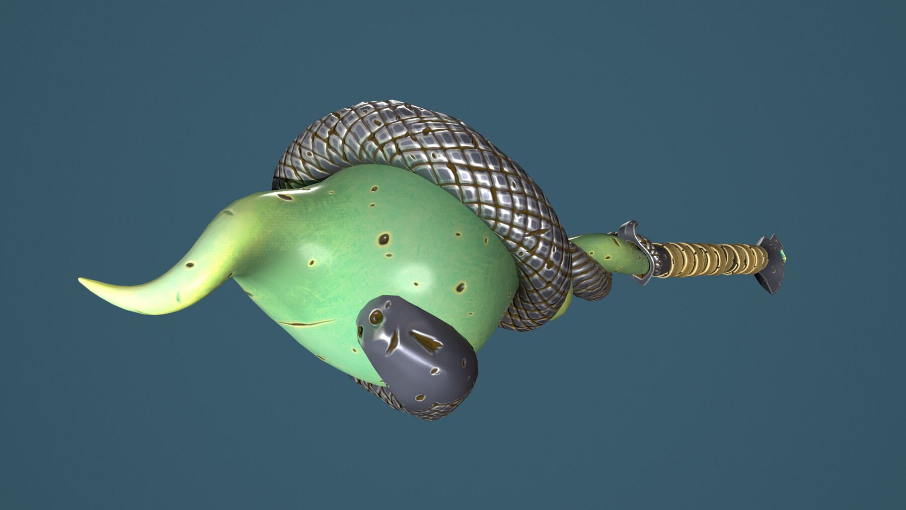 ArtStation - Snake mace | Game Assets