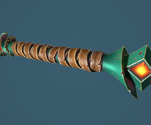 ArtStation - Snake mace | Game Assets