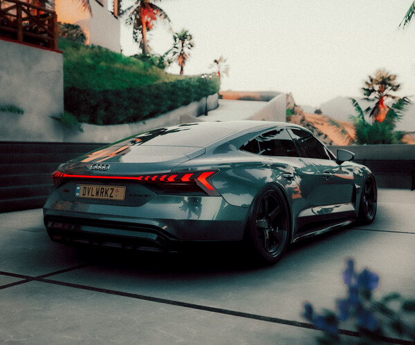 ArtStation - AUDI RS7-R | Artworks