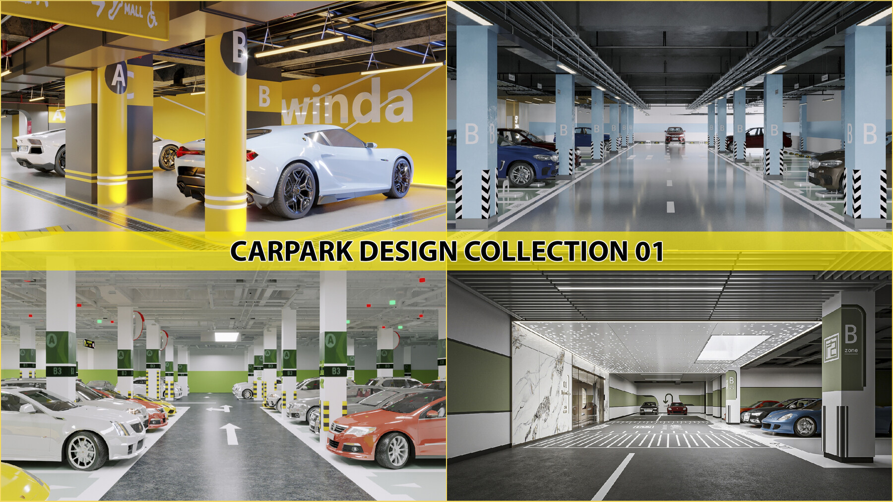 Archviz Hub - Design and Visualize Your Ideas - Carpark Design ...