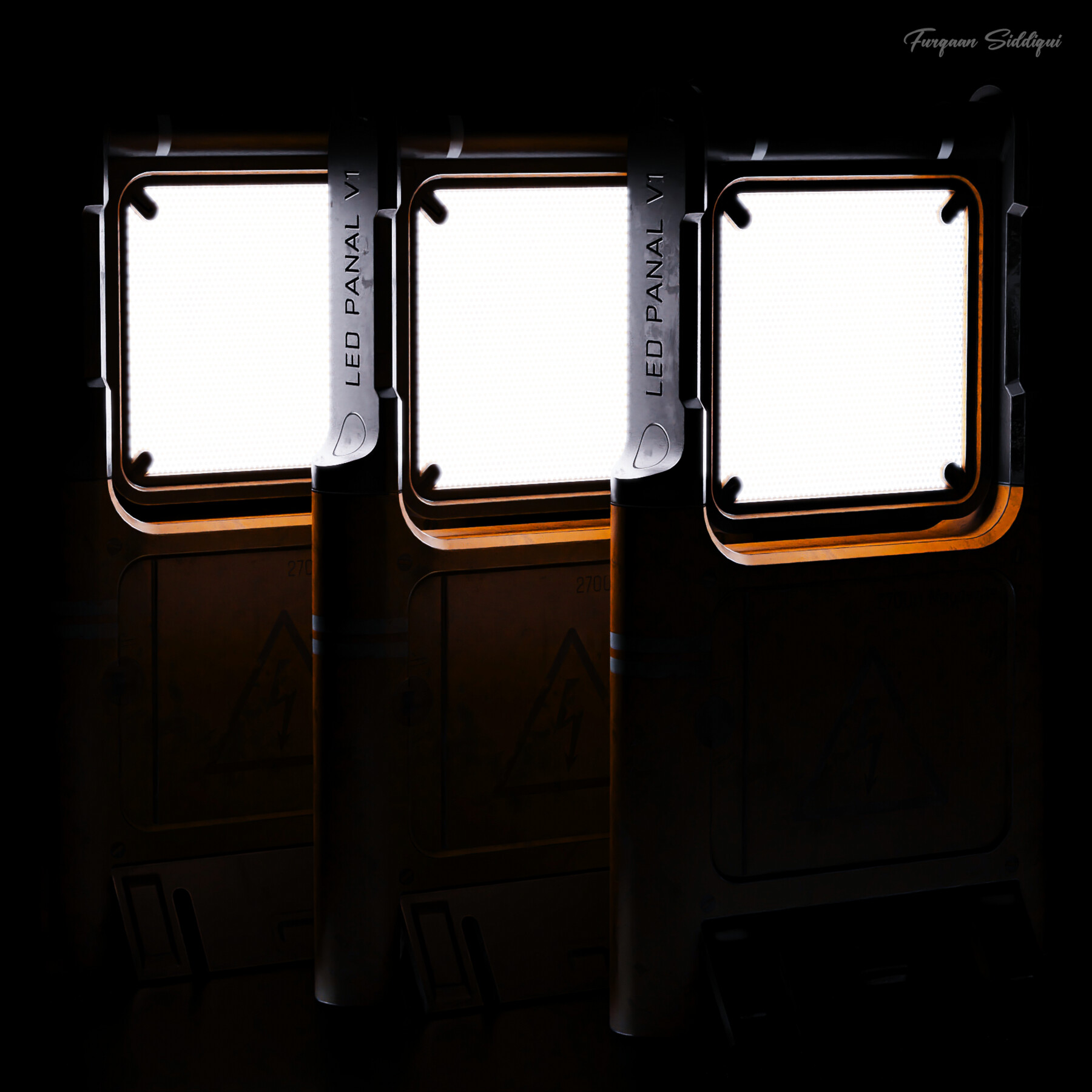 ArtStation - Sci-Fi LED Panel V1 | Game Assets