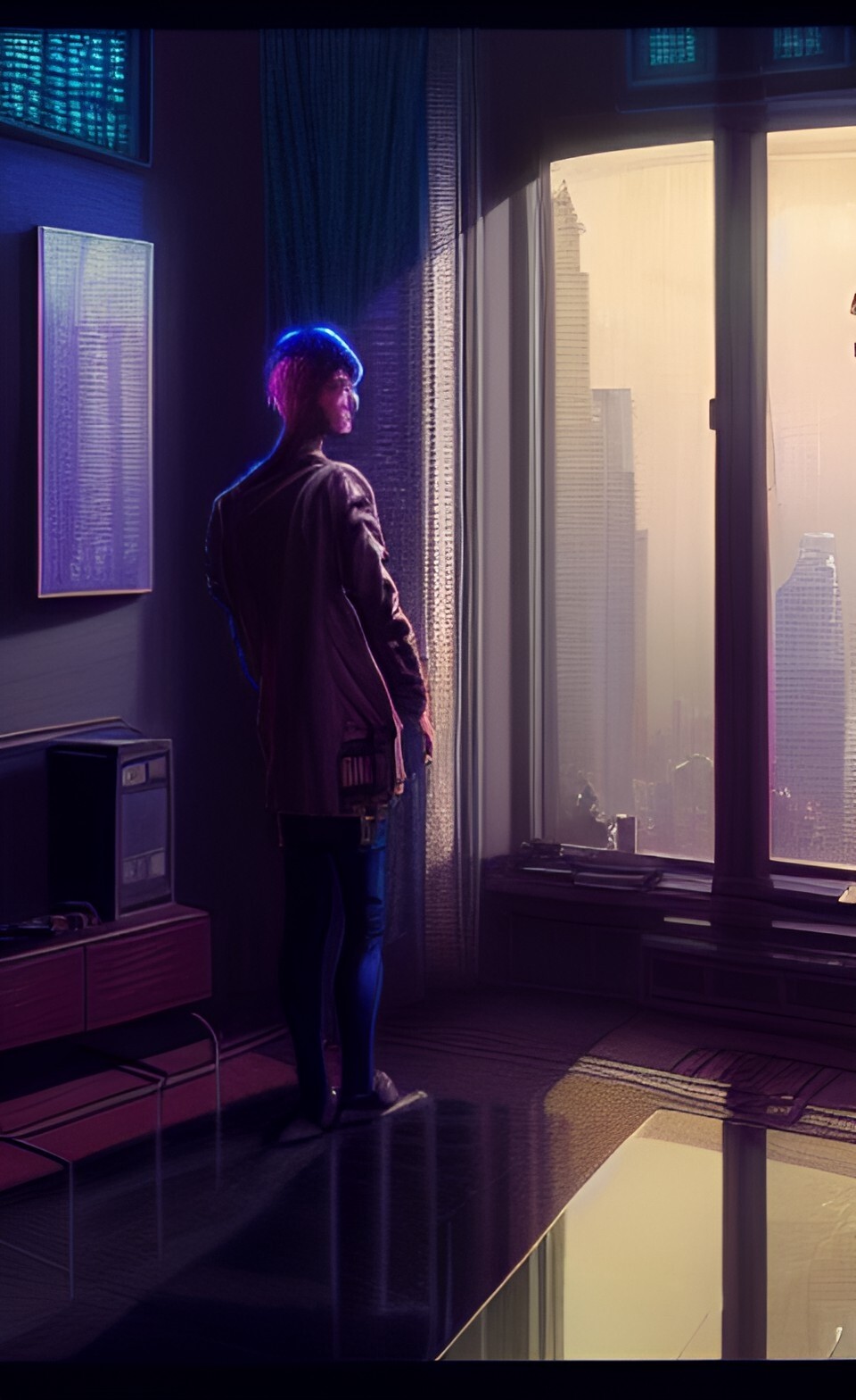 ArtStation - Edge Blade Runner 351 jpg wombo art | Artworks