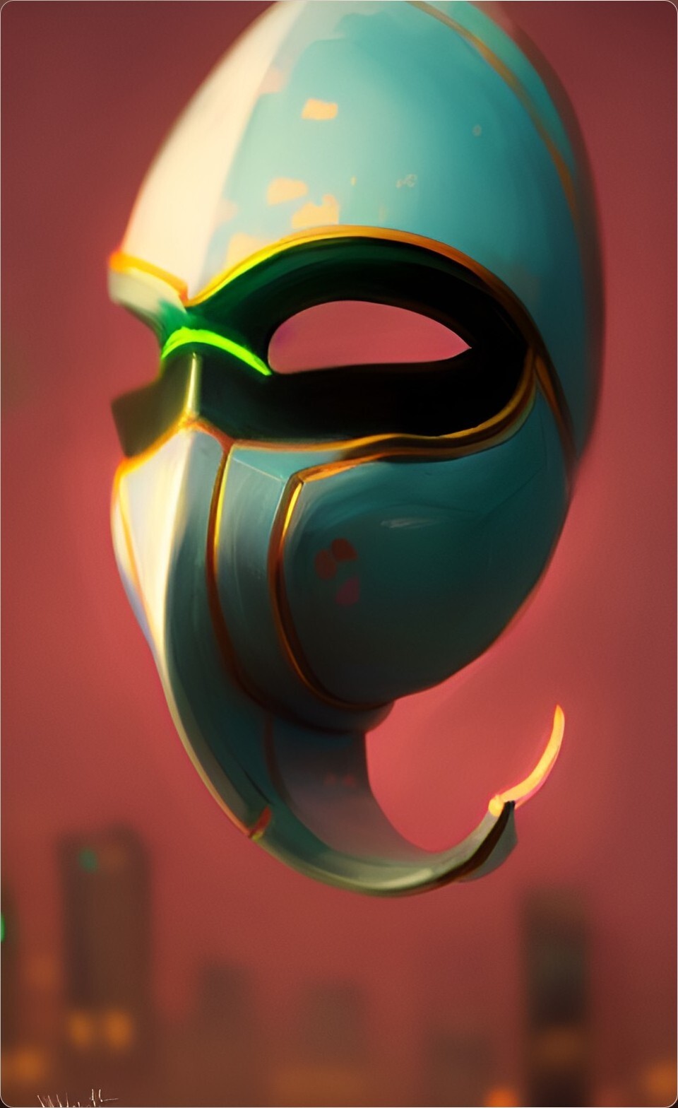 ArtStation - Squid Game Mask Creative 511 jpg wombo art | Artworks