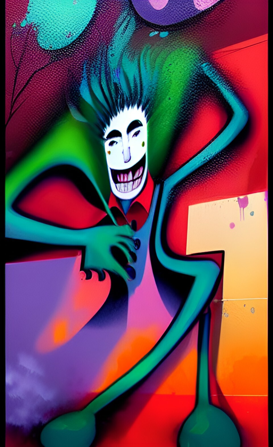 ArtStation - Monster Jazz Graffity Street art 311 jpg wombo art | Artworks