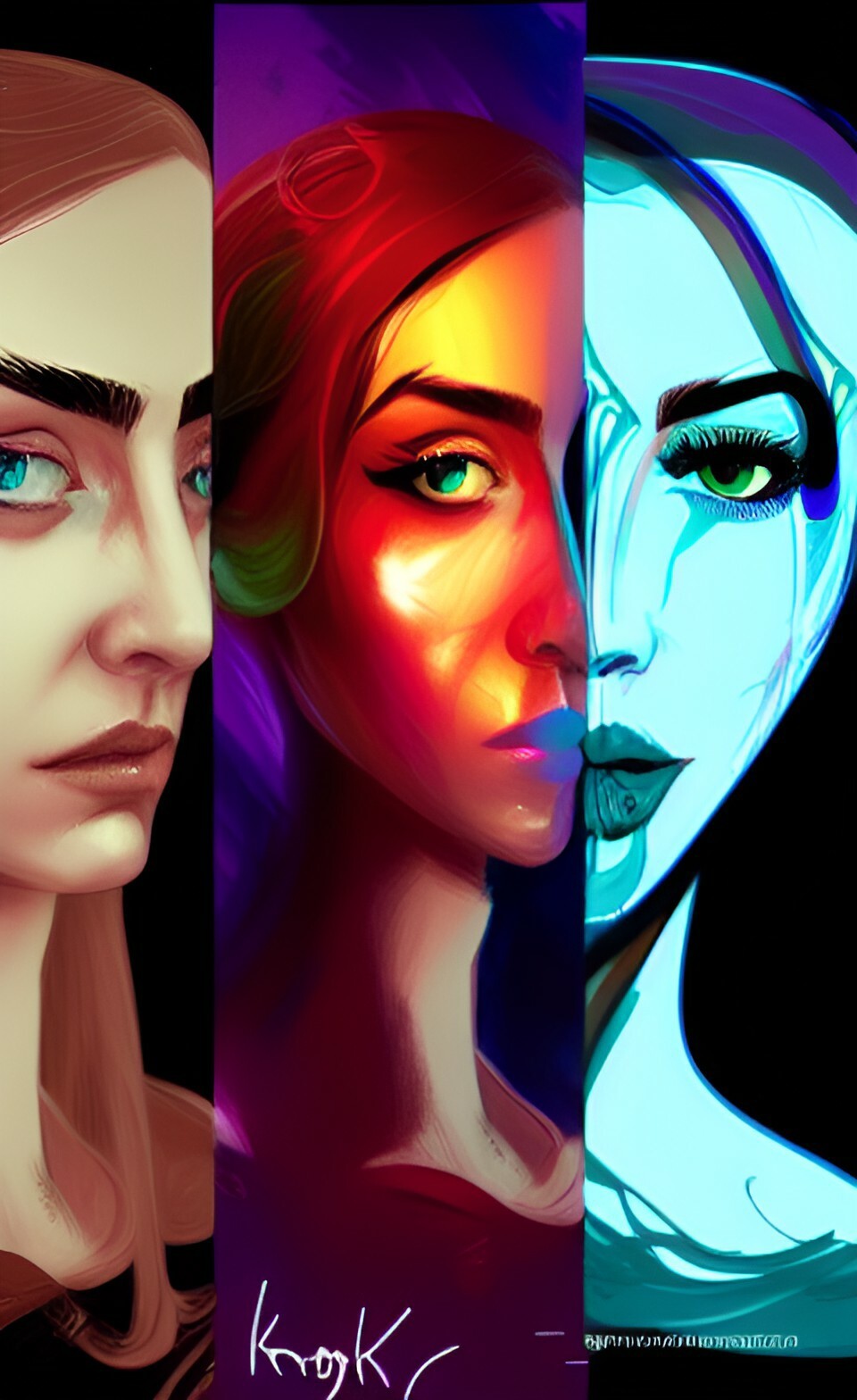 ArtStation - Face Hit 200 jpg wombo art | Artworks