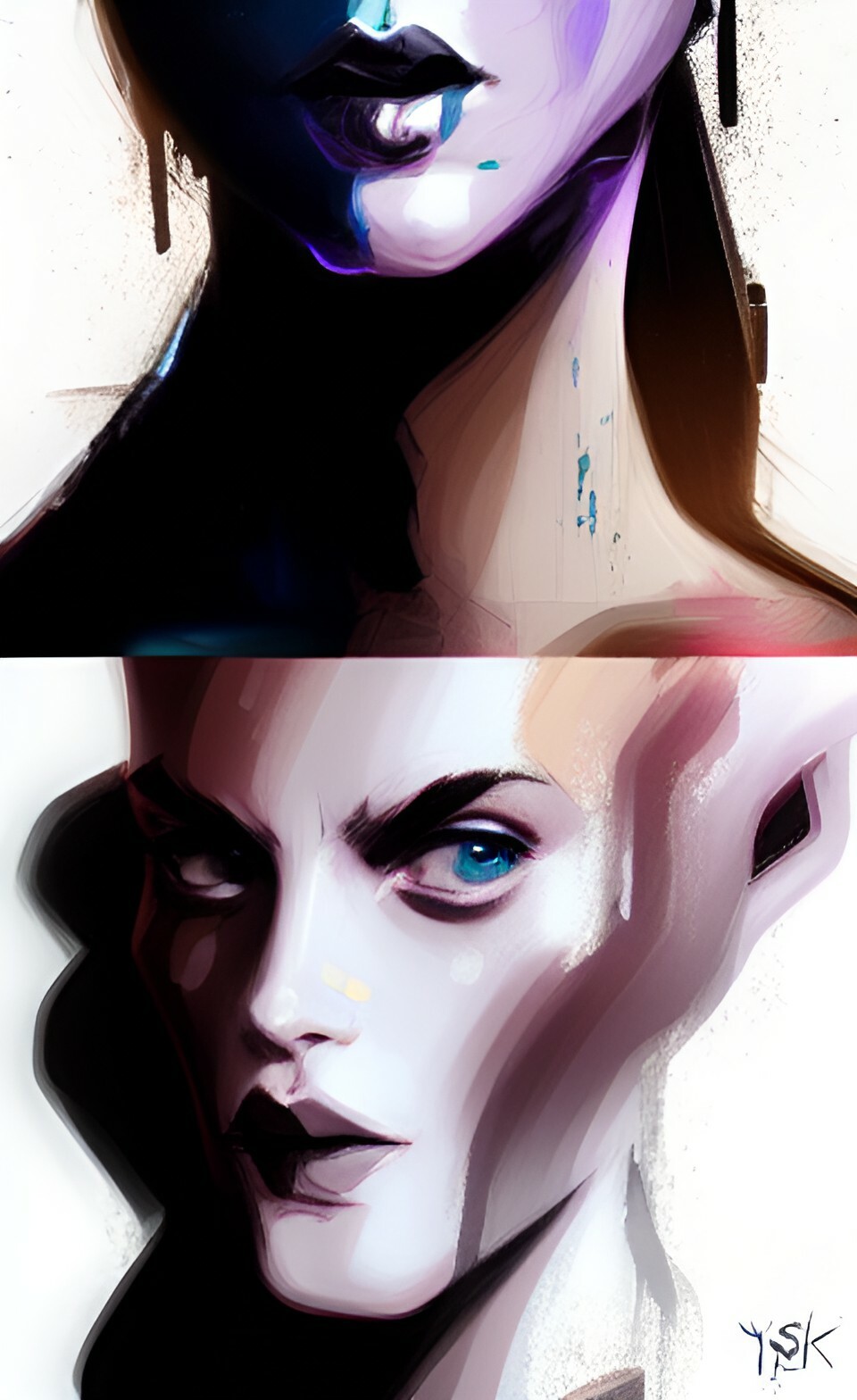 ArtStation - Face Hit 200 jpg wombo art | Artworks
