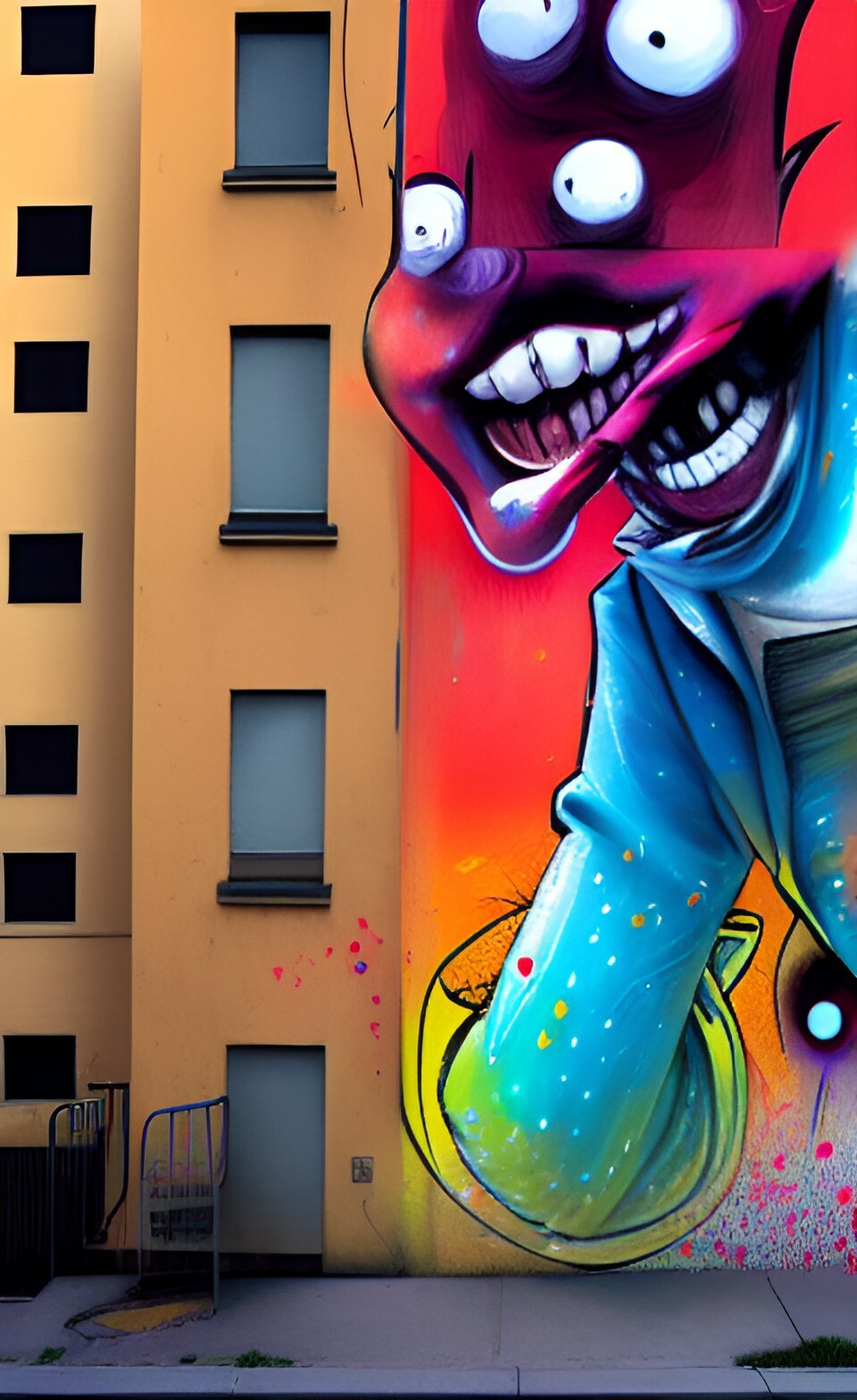 ArtStation - Monster Jazz Graffity Street art 311 jpg wombo art | Artworks