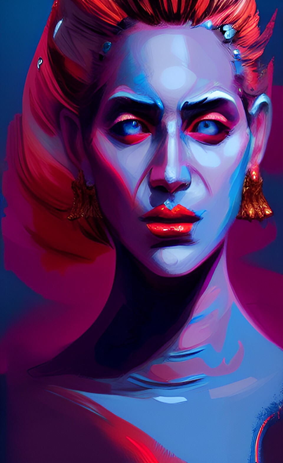 ArtStation - Face Hit 200 jpg wombo art | Artworks