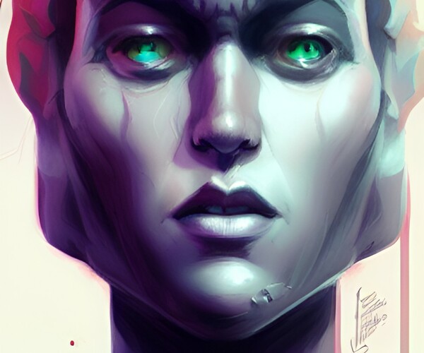 ArtStation - Face Hit 200 jpg wombo art | Artworks
