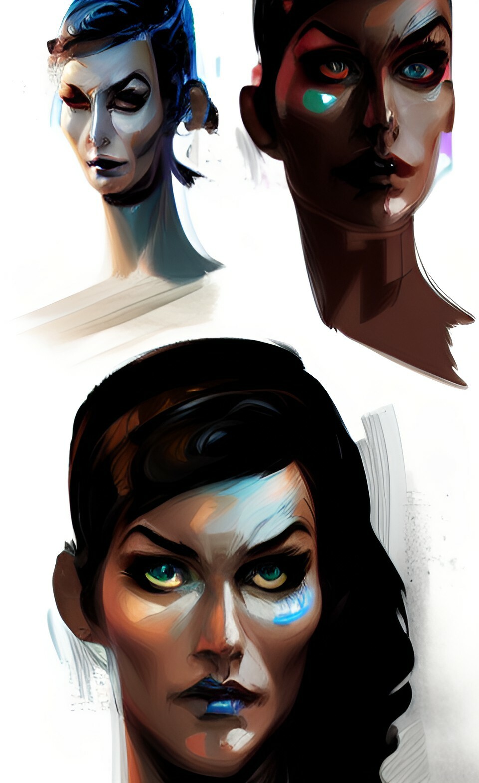 ArtStation - Face Hit 200 jpg wombo art | Artworks
