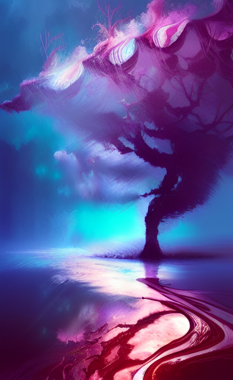 ArtStation - Magic Tree 130 jpg wombo art | Artworks