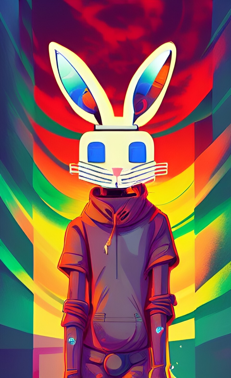 ArtStation - Ready rabbit sky command 468jpg wombo art | Artworks