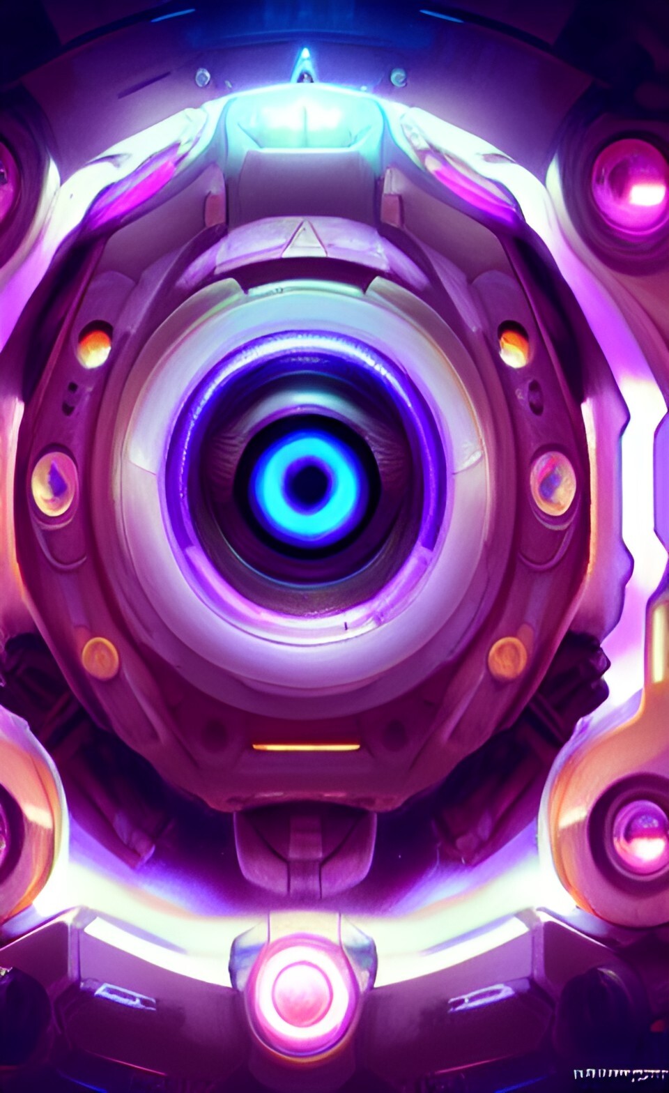 ArtStation - Eye Center Cyborg Factory 311jpg wombo art | Artworks