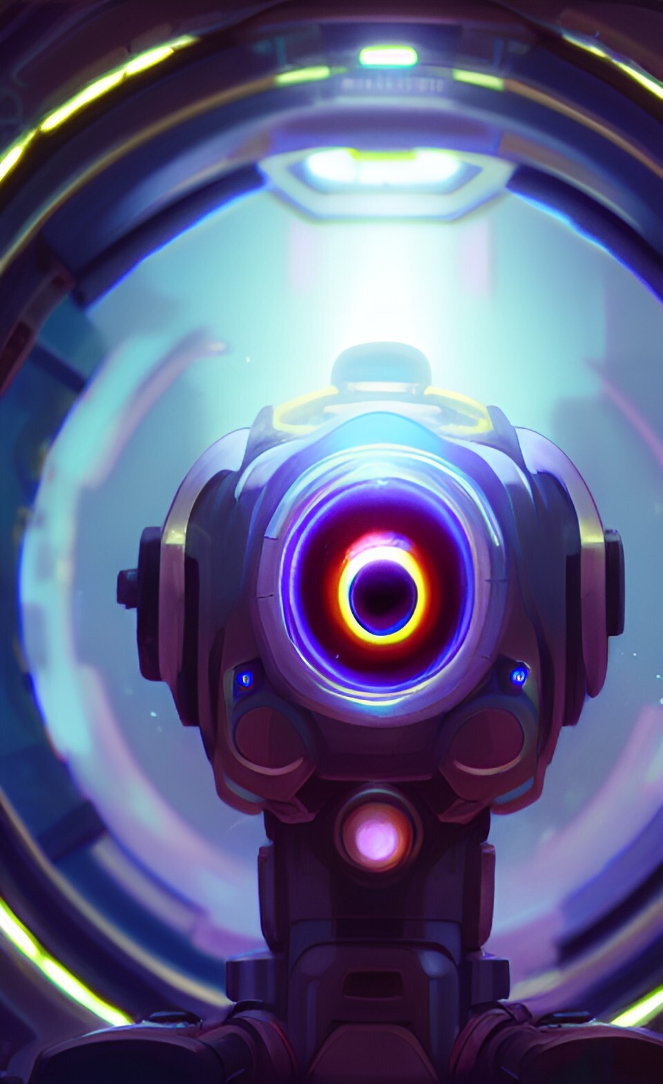 ArtStation - Eye Center Cyborg Factory 311jpg wombo art | Artworks