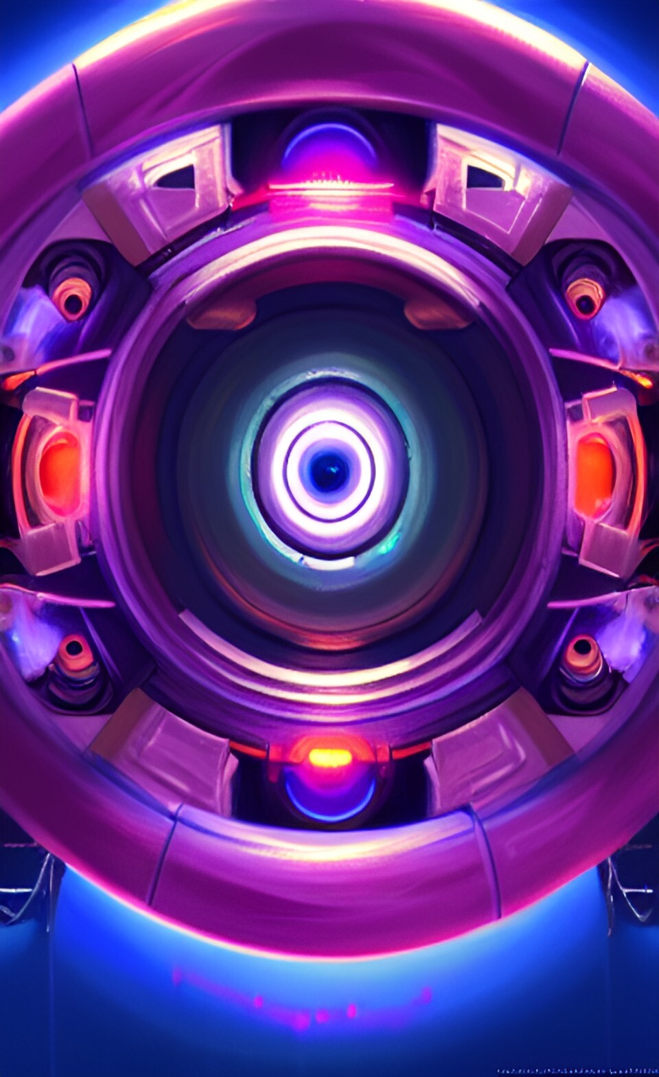 ArtStation - Eye Center Cyborg Factory 311jpg wombo art | Artworks