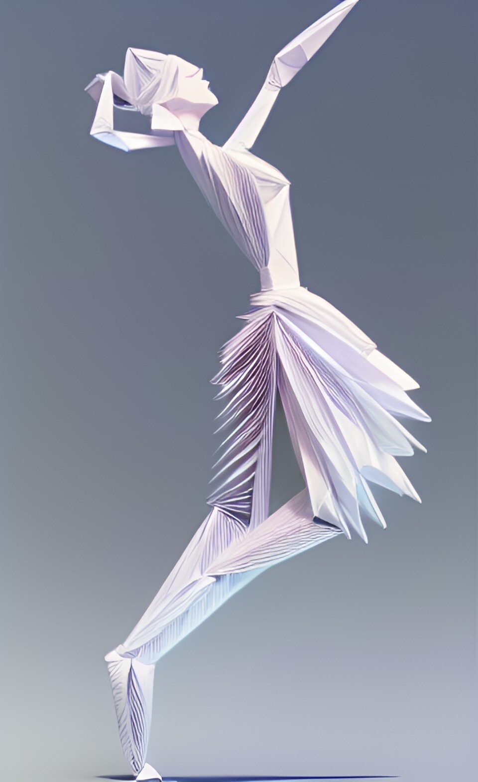 ArtStation - Dance of paper craft 2302jpg wombo art | Artworks