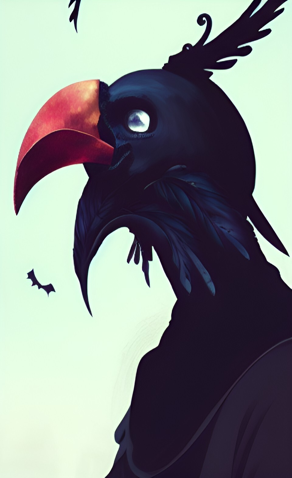 ArtStation - crow time 150 jpg wombo art | Artworks