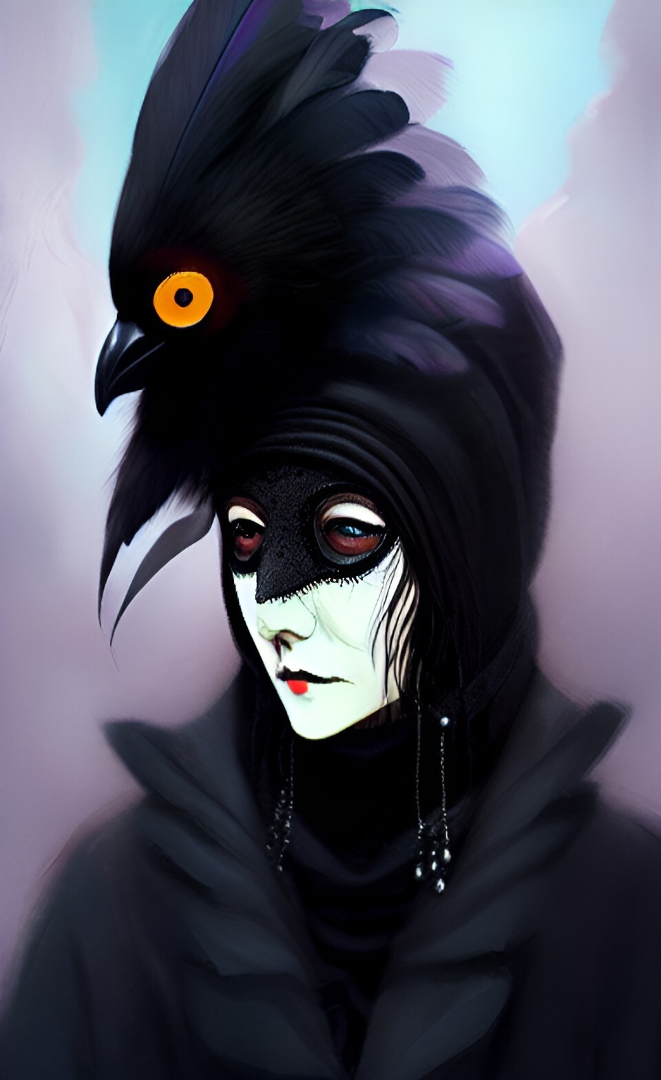 ArtStation - crow time 150 jpg wombo art | Artworks