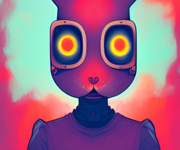 ArtStation - Ready rabbit sky command 468jpg wombo art | Artworks