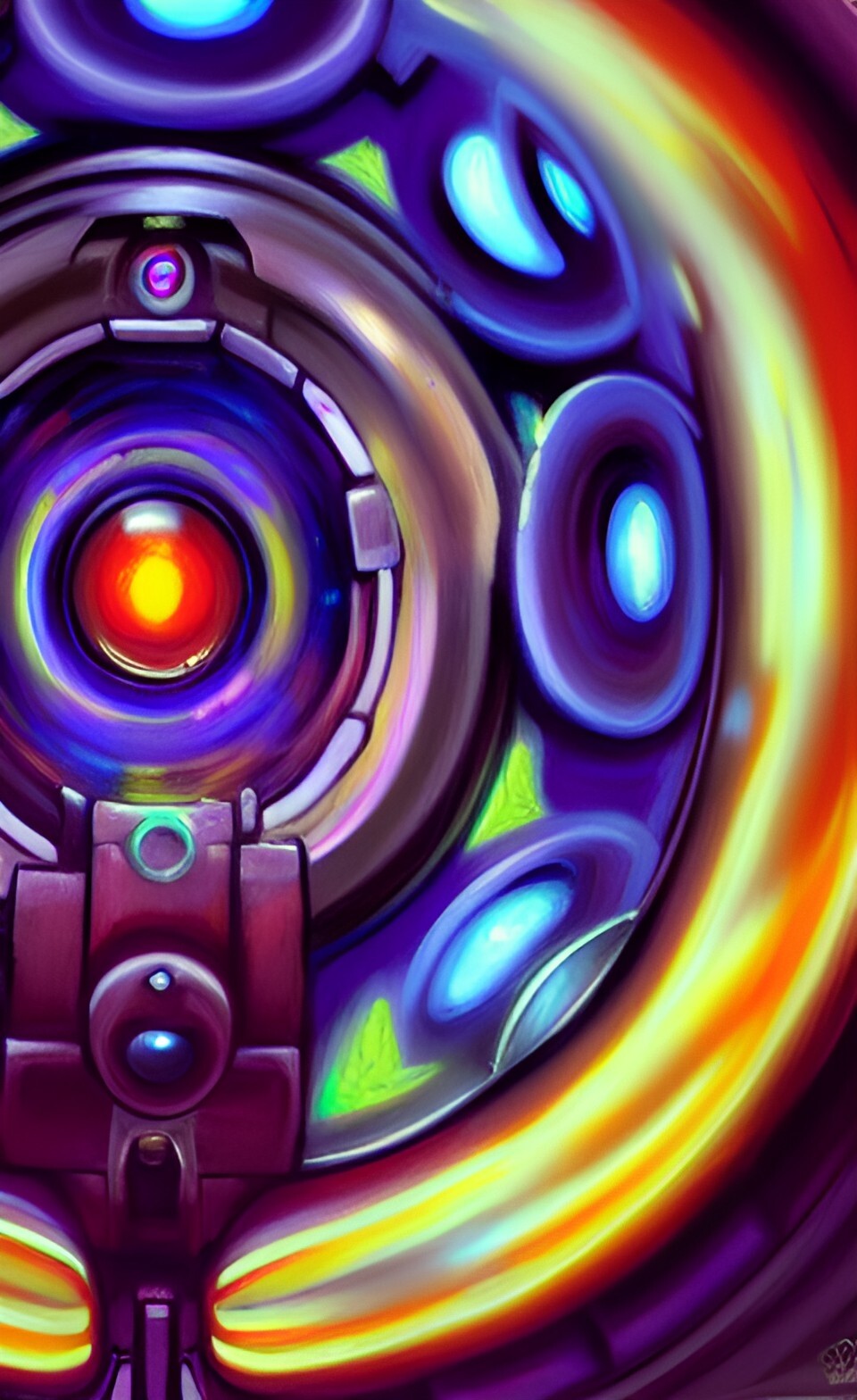 ArtStation - Eye Center Cyborg Factory 311jpg wombo art | Artworks