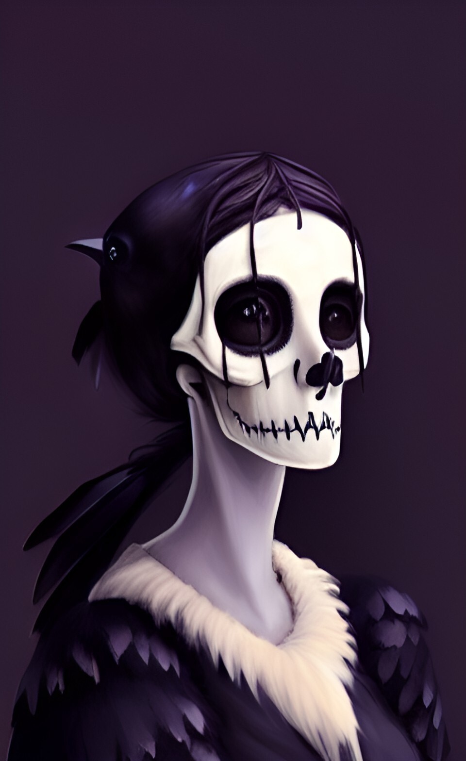 ArtStation - crow time 150 jpg wombo art | Artworks