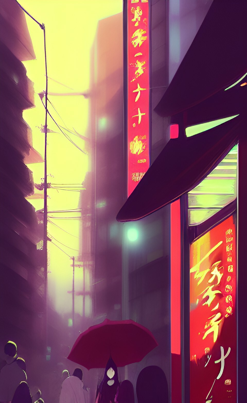 ArtStation - Neo Tokyo Background 455 jpg wombo art | Artworks