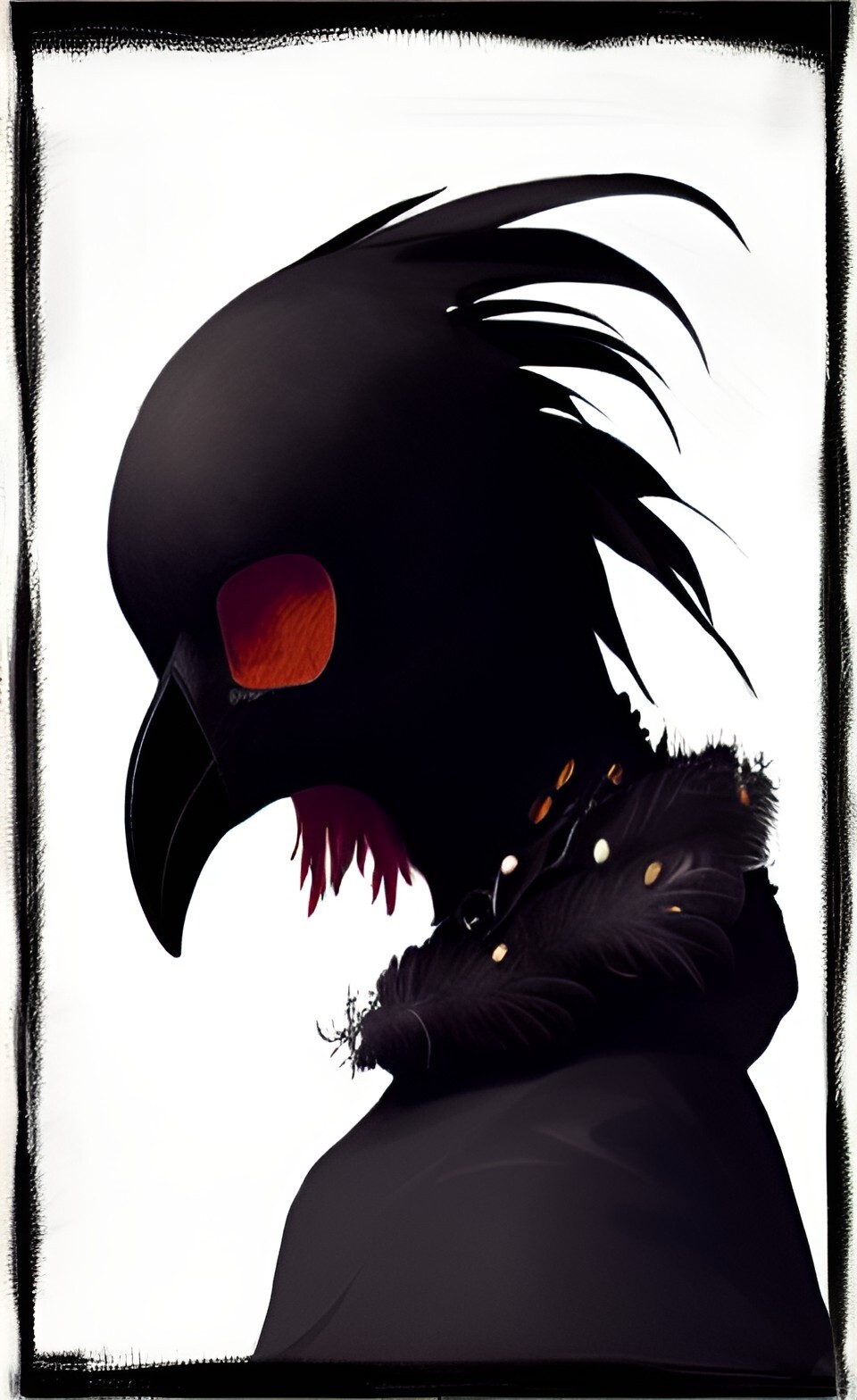 ArtStation - crow time 150 jpg wombo art | Artworks